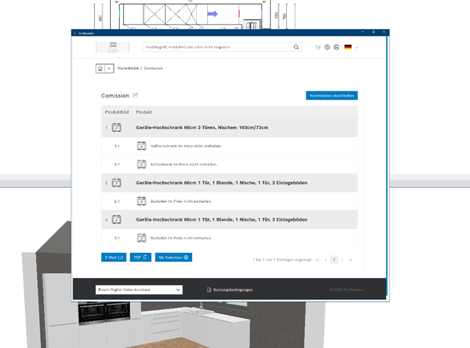 Digital Sales Assistant Konfiguration in CARAT