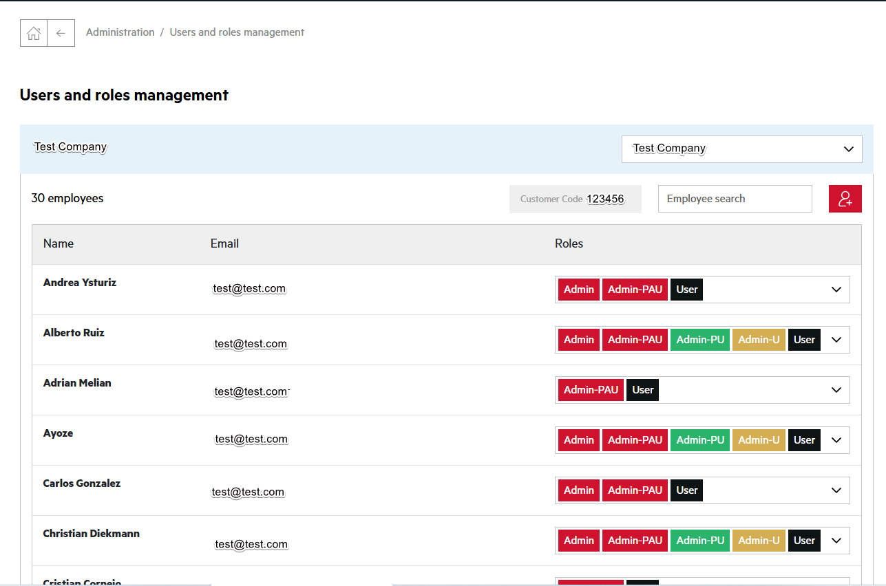 User Management in the Digital Sales Assistant.